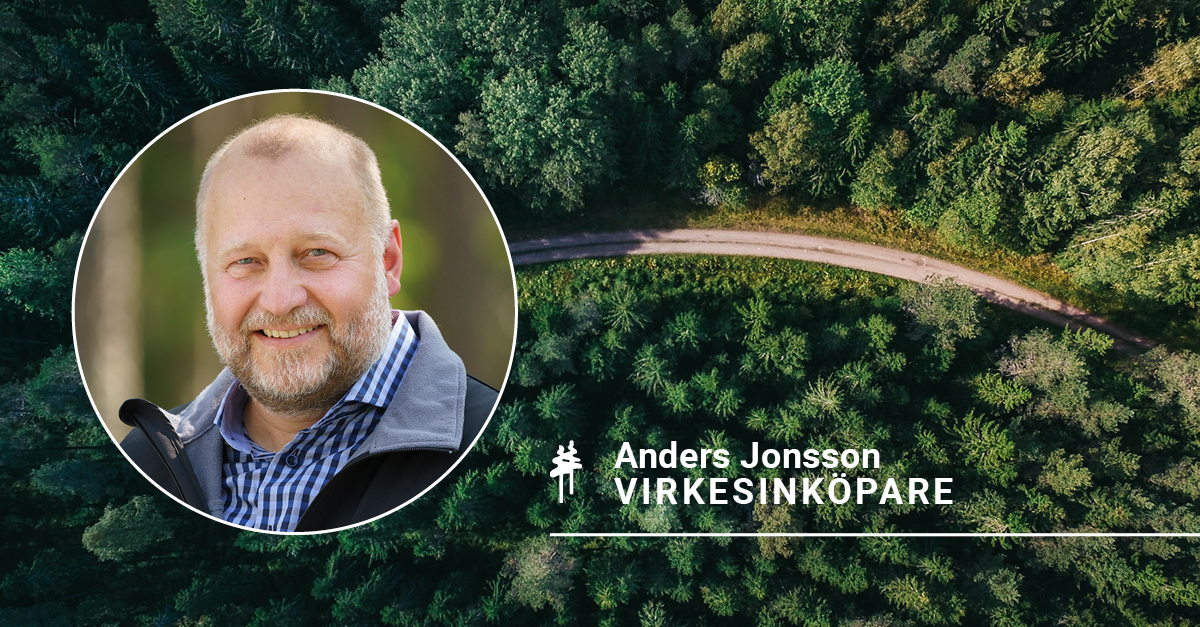 Säg hej till Anders Jonsson – virkesinköpare på Rundvirke Skog - Rundvirke Skog